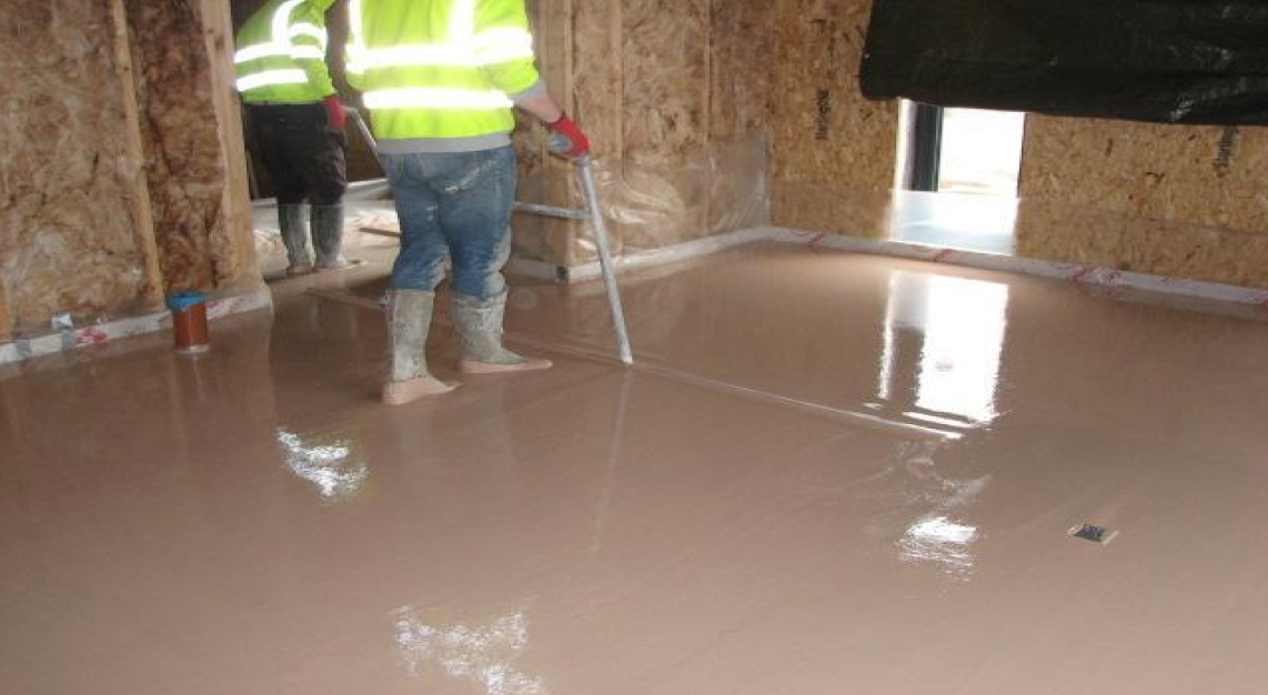 Finishing/Dappling the Screed - Flowing Screeds Association